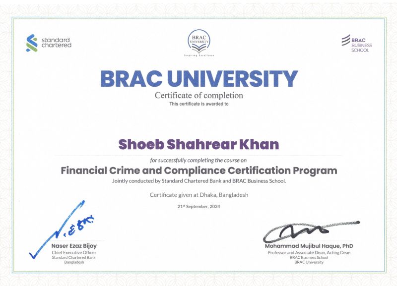 Shoeb Shahrear Khan on LinkedIn: It gives me great pleasure to announce ... Shoeb Shahrear Khan on LinkedIn: It gives me great pleasure to announce ...