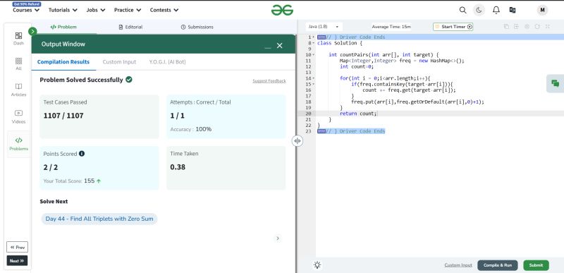 Mohammad Sharukh on LinkedIn: #gfg160 #geekstreak2024 #codingchallenge Mohammad Sharukh on LinkedIn: #gfg160 #geekstreak2024 #codingchallenge