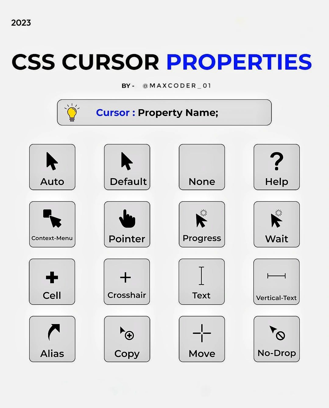 Sudheesh RS on LinkedIn: USEFULL CSS CURSOR PROPERTIES Sudheesh RS on LinkedIn: USEFULL CSS CURSOR PROPERTIES