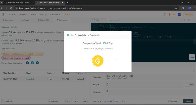 Vinay Sharma on LinkedIn: #1000days #leetcode #milestone #codingjourney Vinay Sharma on LinkedIn: #1000days #leetcode #milestone #codingjourney
