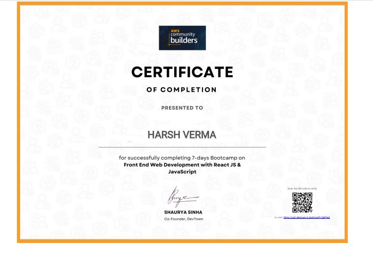 Harsh Verma on LinkedIn: #frontendwebdevelopment #reactjs #javascript # ... Harsh Verma on LinkedIn: #frontendwebdevelopment #reactjs #javascript # ...