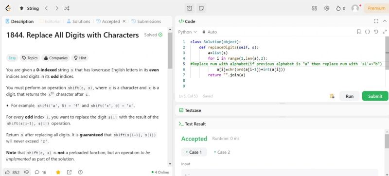 Naresh Krishnan on LinkedIn: #100daysofleetcode #pythonprogramming # ... Naresh Krishnan on LinkedIn: #100daysofleetcode #pythonprogramming # ...