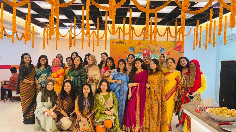 Falgun celebration at WellDev | Sumaya Jahan Falgun celebration at WellDev | Sumaya Jahan