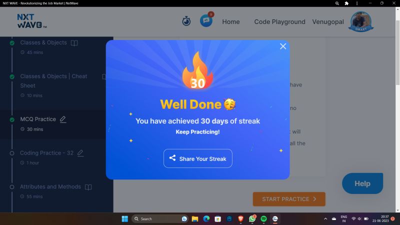 Venugopal Burse on LinkedIn: #day30 #30daysofcodingchallenge ... Venugopal Burse on LinkedIn: #day30 #30daysofcodingchallenge ...