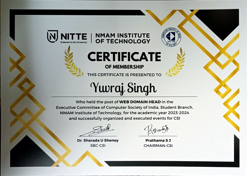 #csinmamit #webdevelopment | Yuvraj Singh #csinmamit #webdevelopment | Yuvraj Singh