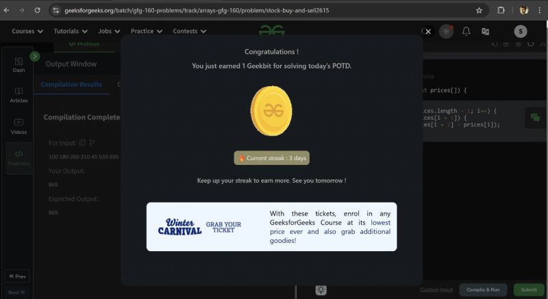 SWAYAM SWARUP PANDA on LinkedIn: #gfg160 #geekstreak2024 #codingchallenge SWAYAM SWARUP PANDA on LinkedIn: #gfg160 #geekstreak2024 #codingchallenge