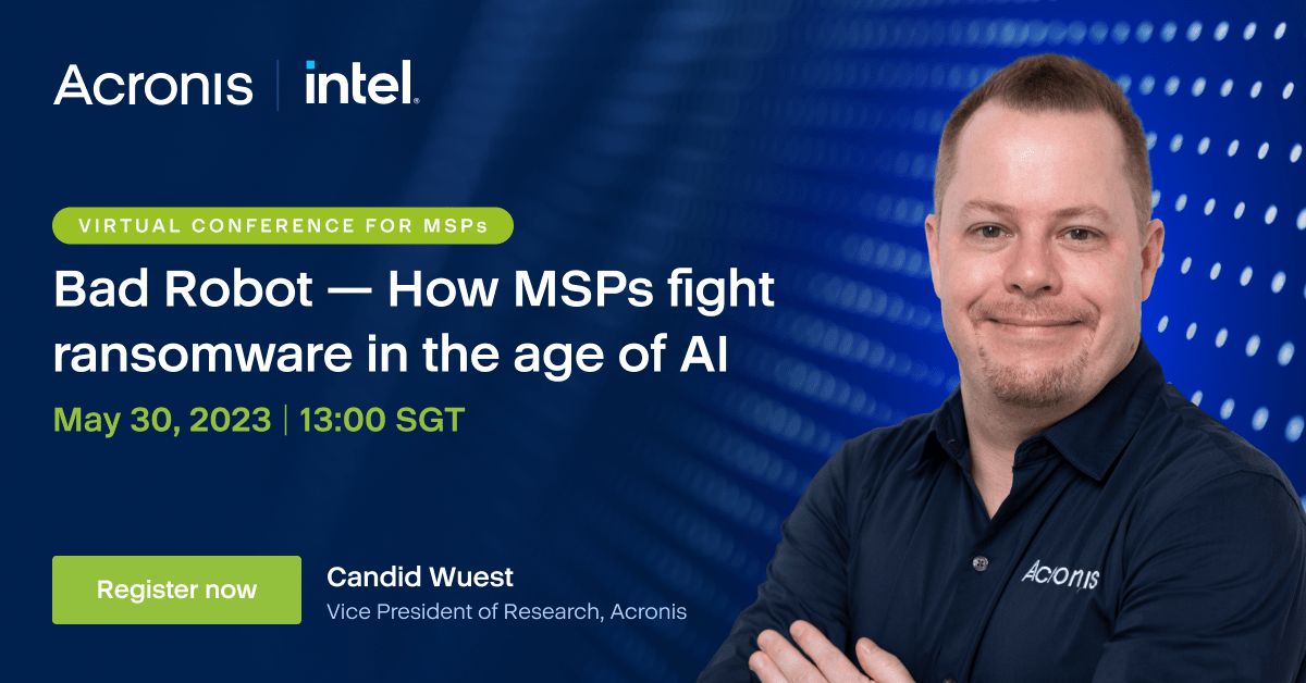 Acronis on LinkedIn: #ransomware #ai #msp #msp #managedservices #edr # ... Acronis on LinkedIn: #ransomware #ai #msp #msp #managedservices #edr # ...