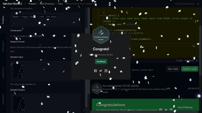 #hackerrank #dsa #hackerrank #dsa #leetcode #silverbadge # ... #hackerrank #dsa #hackerrank #dsa #leetcode #silverbadge # ...