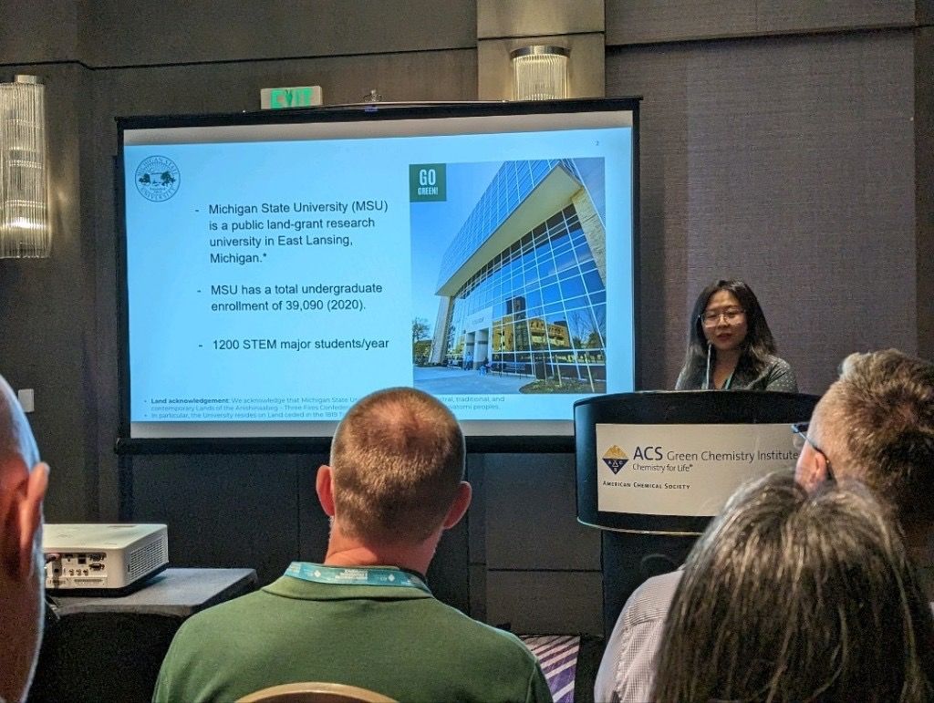 Veronica Mengqi Zhang on LinkedIn: #msu #greenchemistry #acsgci Veronica Mengqi Zhang on LinkedIn: #msu #greenchemistry #acsgci