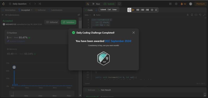 Akshay GV on LinkedIn: #leetcode #codingstreak #continuousimprovement # ... Akshay GV on LinkedIn: #leetcode #codingstreak #continuousimprovement # ...