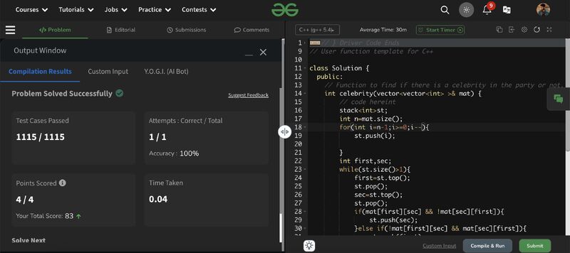 GEDALA Mohan Rao on LinkedIn: #cpp #coding #programming #geeksforgeeks ... GEDALA Mohan Rao on LinkedIn: #cpp #coding #programming #geeksforgeeks ...