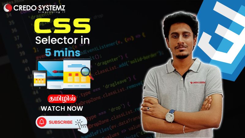 Credo Systemz on LinkedIn: #css #fresher #list #credosystemz #selectors ... Credo Systemz on LinkedIn: #css #fresher #list #credosystemz #selectors ...
