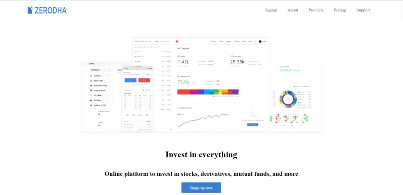 How I redesigned the Zerodha Clone Front Page | HANUMESH KULKARNI ... How I redesigned the Zerodha Clone Front Page | HANUMESH KULKARNI ...