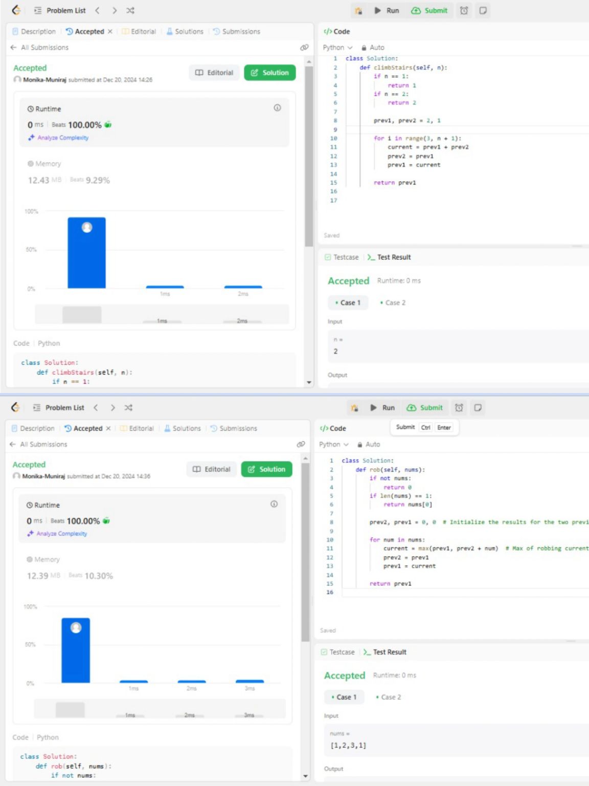 MONIKA Muniraj on LinkedIn: #dynamicprogramming #leetcode # ... MONIKA Muniraj on LinkedIn: #dynamicprogramming #leetcode # ...