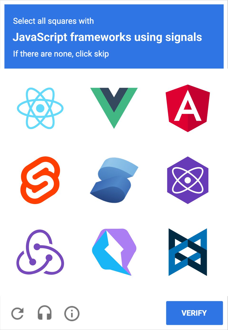 #react #vue #svelte #angular #solid #preact | Yangshun Tay | 26 comments #react #vue #svelte #angular #solid #preact | Yangshun Tay | 26 comments