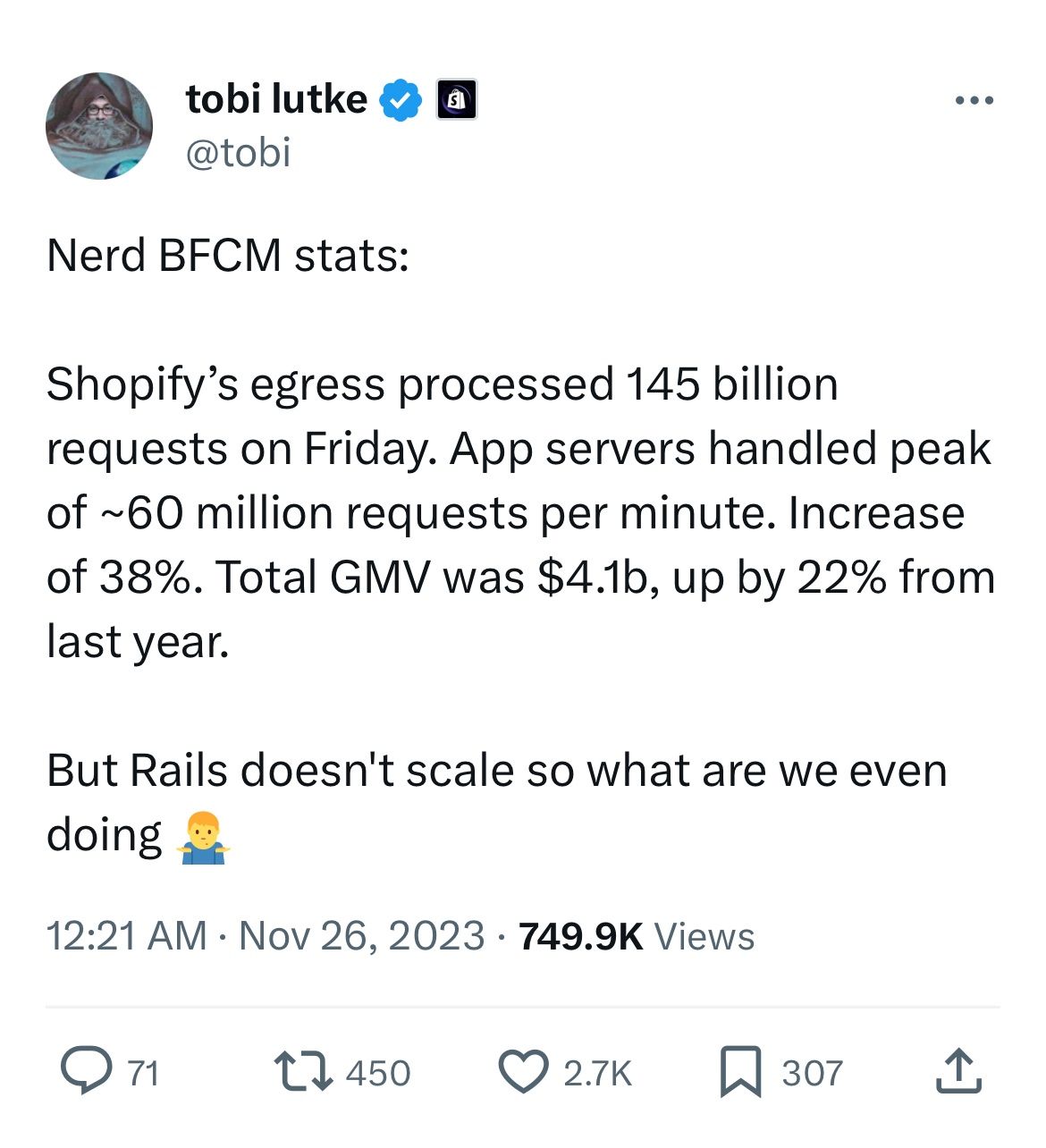 Oshri Cohen on LinkedIn: Every programming language can scale. It all ... Oshri Cohen on LinkedIn: Every programming language can scale. It all ...
