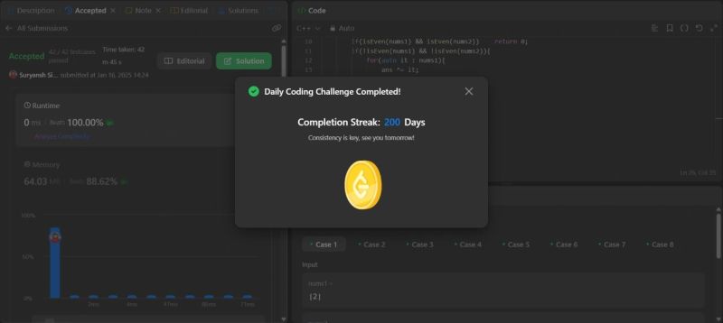 Suryansh Singh on LinkedIn: #leetcode #problemsolving #consistency # ... Suryansh Singh on LinkedIn: #leetcode #problemsolving #consistency # ...
