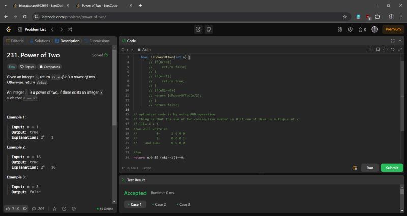 #leetcode #dsa #100daysofcode #bitmanipulation #cpp #coding # ... #leetcode #dsa #100daysofcode #bitmanipulation #cpp #coding # ...