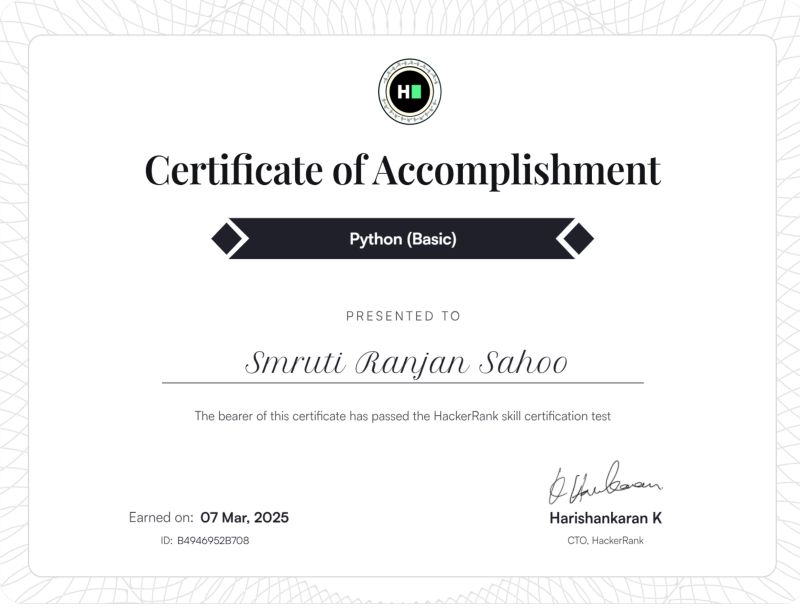 #python #certification #coding #hackerrank #ai #ml #datastructures ... #python #certification #coding #hackerrank #ai #ml #datastructures ...