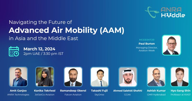 ANRA Technologies on LinkedIn: #anrahuddle #aam #aviationfuture ANRA Technologies on LinkedIn: #anrahuddle #aam #aviationfuture