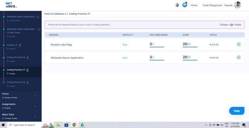 Sasank Paruchuri on LinkedIn: #day #javascript #ccbp #nxtwave #learning ... Sasank Paruchuri on LinkedIn: #day #javascript #ccbp #nxtwave #learning ...