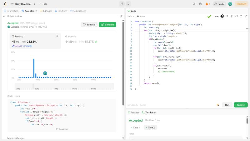 #leetcode #javaprogramming #100daysofcode #dailycodingchallenge ... #leetcode #javaprogramming #100daysofcode #dailycodingchallenge ...