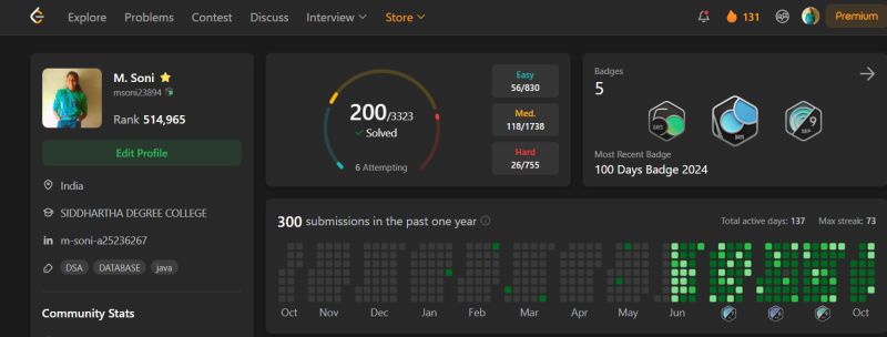 M. Soni on LinkedIn: #leetcode #codingchallenges #problemsolving # ... M. Soni on LinkedIn: #leetcode #codingchallenges #problemsolving # ...
