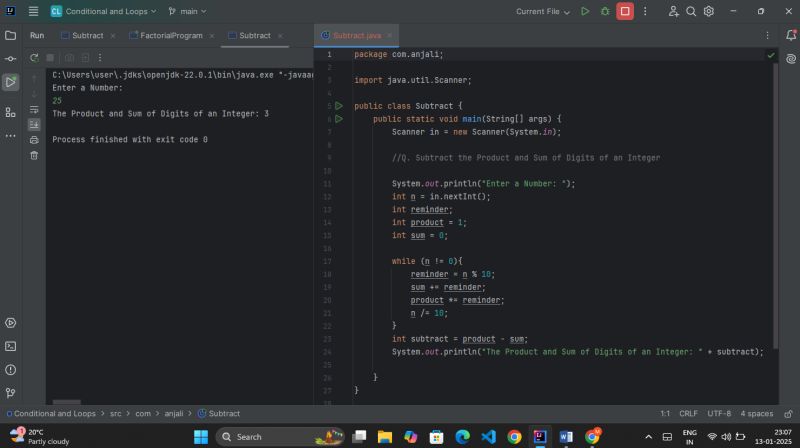 Anjali Shinde on LinkedIn: #dsa #java #codingadventure Anjali Shinde on LinkedIn: #dsa #java #codingadventure
