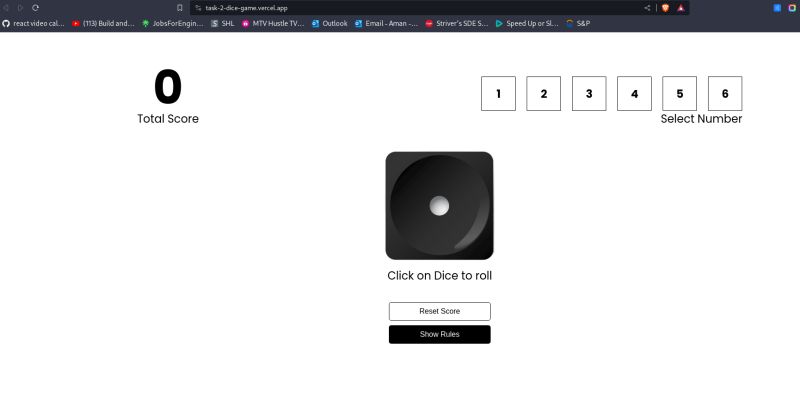 Aman Bhatti on LinkedIn: #dicegame #reactjs #webdevelopment #figma Aman Bhatti on LinkedIn: #dicegame #reactjs #webdevelopment #figma