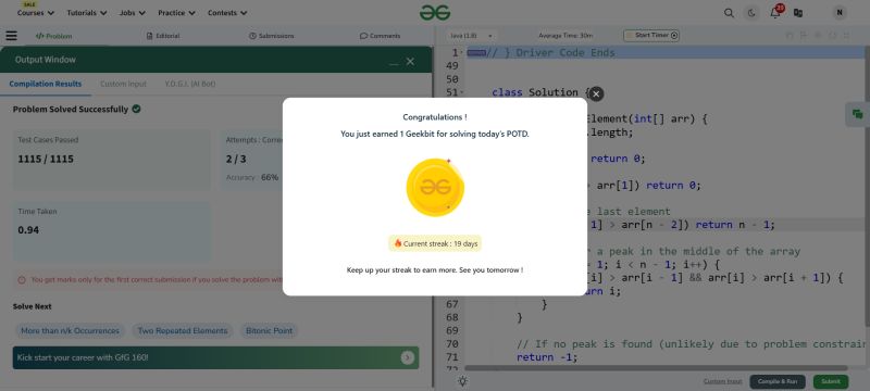 Nagaraj VK on LinkedIn: #geekstreak2024 #gfg160 #javaprogramming # ... Nagaraj VK on LinkedIn: #geekstreak2024 #gfg160 #javaprogramming # ...