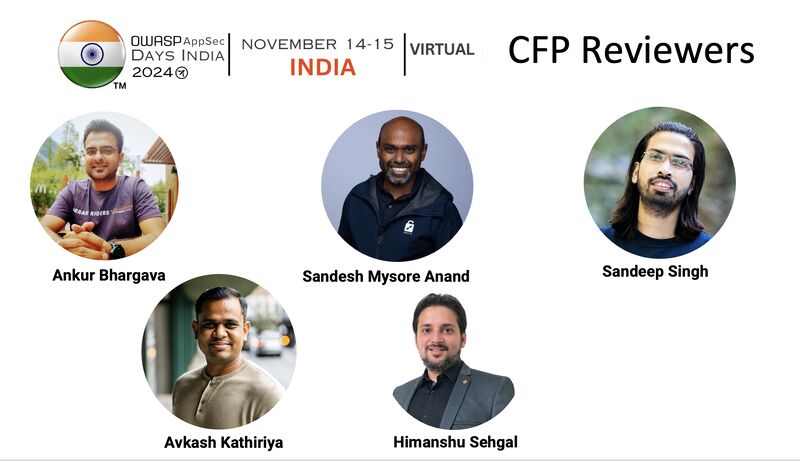 OWASP AppSec Days India on LinkedIn: #cfp #owaspappsecdaysindia # ... OWASP AppSec Days India on LinkedIn: #cfp #owaspappsecdaysindia # ...