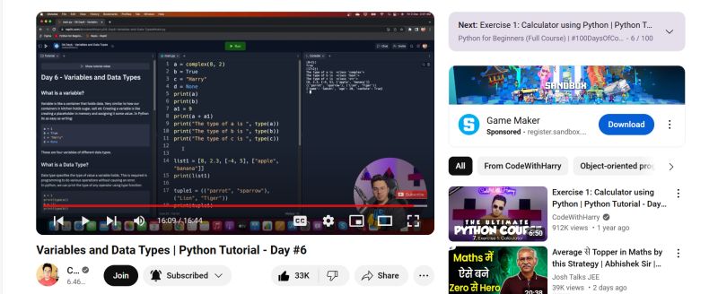 Amresh Sahu on LinkedIn: #100daysofpython #python #codewithharry # ... Amresh Sahu on LinkedIn: #100daysofpython #python #codewithharry # ...