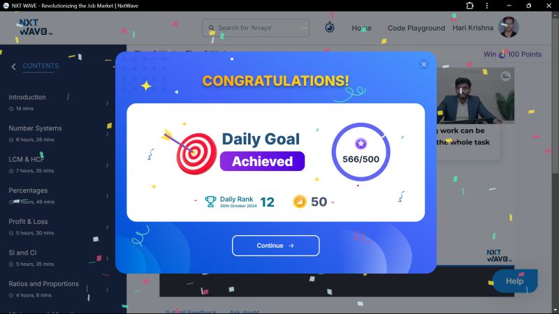 Hari Krishna on LinkedIn: #day59 #100daysofcode #ccbp #nxtwave # ... Hari Krishna on LinkedIn: #day59 #100daysofcode #ccbp #nxtwave # ...