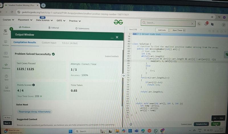#problemsolving #dsa #geeksforgeeks #java #100daysofcode # ... #problemsolving #dsa #geeksforgeeks #java #100daysofcode # ...