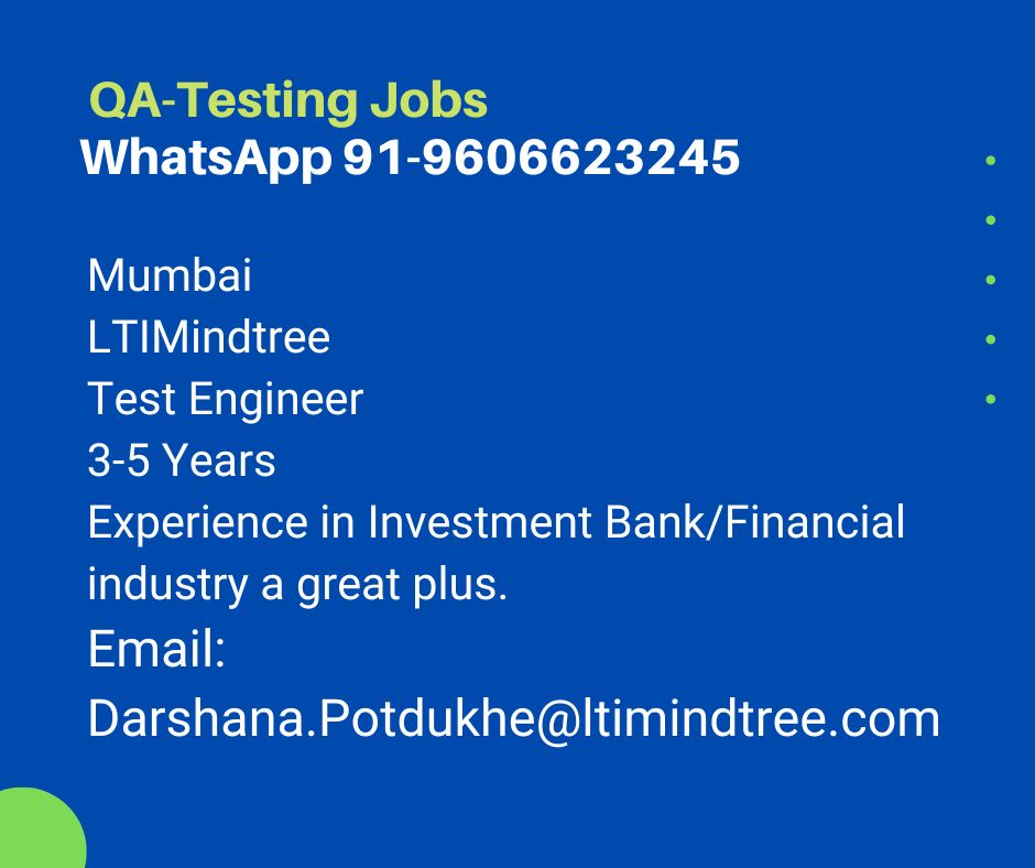 Mishika Kapoor Agarwal on LinkedIn: #whatsapp #softwaretesting # ... Mishika Kapoor Agarwal on LinkedIn: #whatsapp #softwaretesting # ...