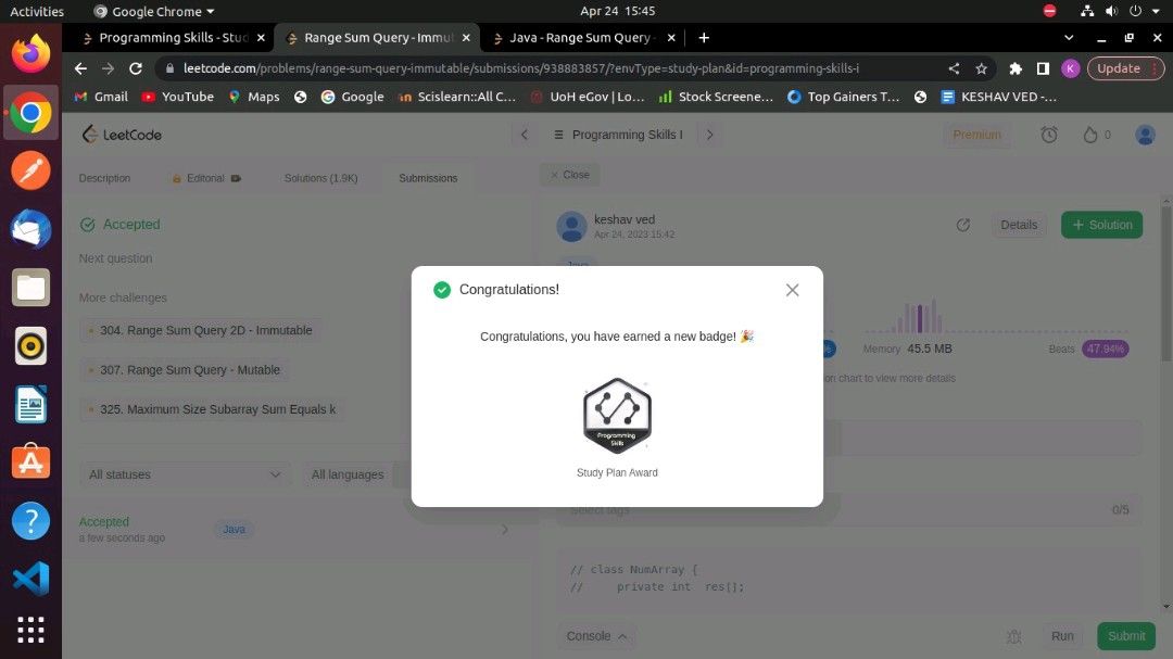 Keshav Ved on LinkedIn: #leetcode #leetcode2023 #problemsolving Keshav Ved on LinkedIn: #leetcode #leetcode2023 #problemsolving