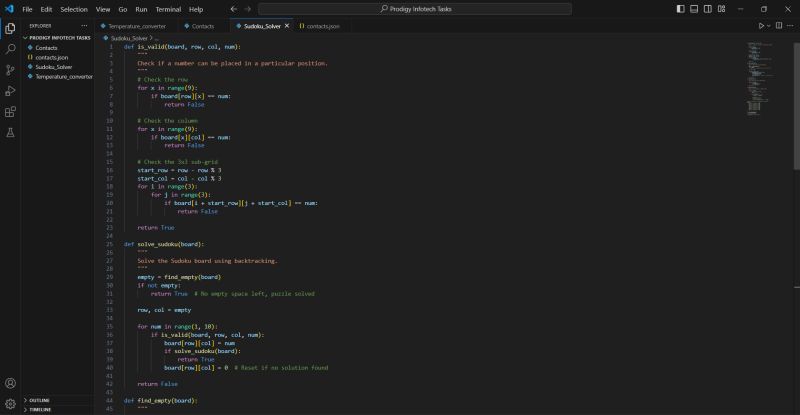 Pooja R on LinkedIn: #python #coding #programming #sudokusolver # ... Pooja R on LinkedIn: #python #coding #programming #sudokusolver # ...