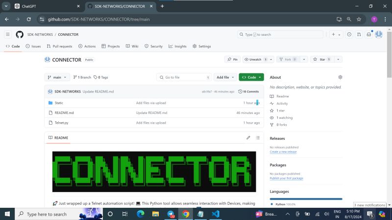 Mohammad Sadik Ansari on LinkedIn: #python #networkautomation # ... Mohammad Sadik Ansari on LinkedIn: #python #networkautomation # ...