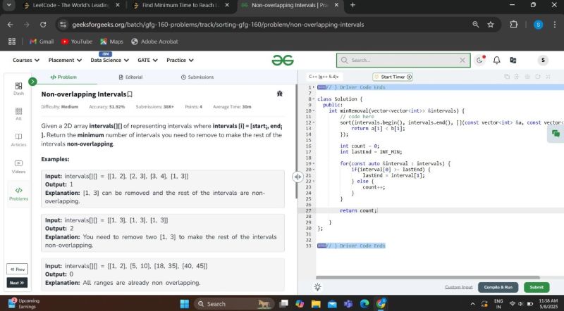 #gfg160 #gfg160 #geekstreak2025 #codingchallenge #dsa #keepcoding ... #gfg160 #gfg160 #geekstreak2025 #codingchallenge #dsa #keepcoding ...