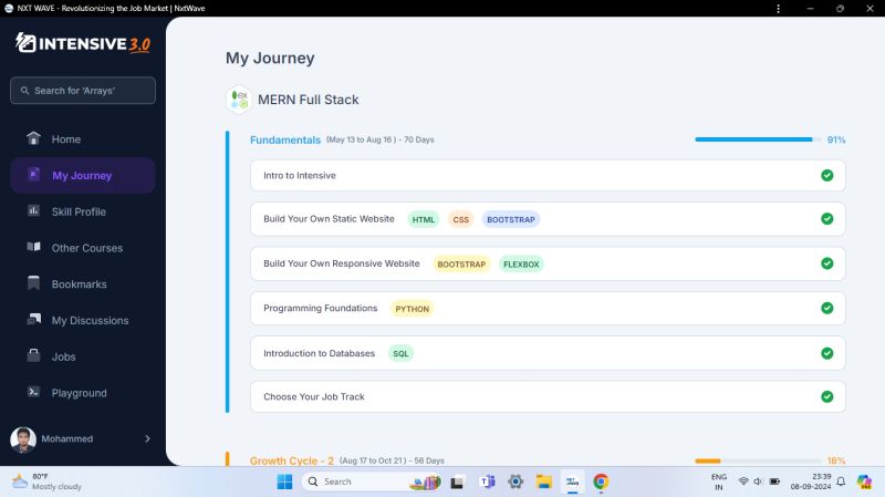 Mohammed Abbas on LinkedIn: #day63 #100daysofcode #ccbp #nxtwave # ... Mohammed Abbas on LinkedIn: #day63 #100daysofcode #ccbp #nxtwave # ...