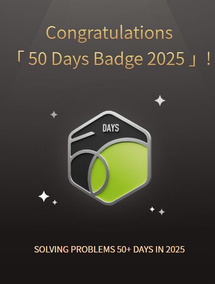 #leetcode #problemsolving #consistency #codingjourney #milestone ... #leetcode #problemsolving #consistency #codingjourney #milestone ...