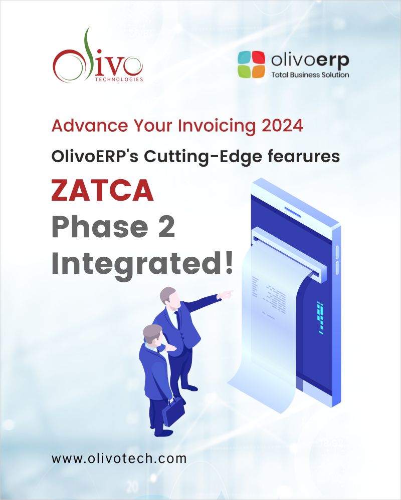 Olivo Technologies on LinkedIn: #olivotechnologies #olivo #zatca # ... Olivo Technologies on LinkedIn: #olivotechnologies #olivo #zatca # ...