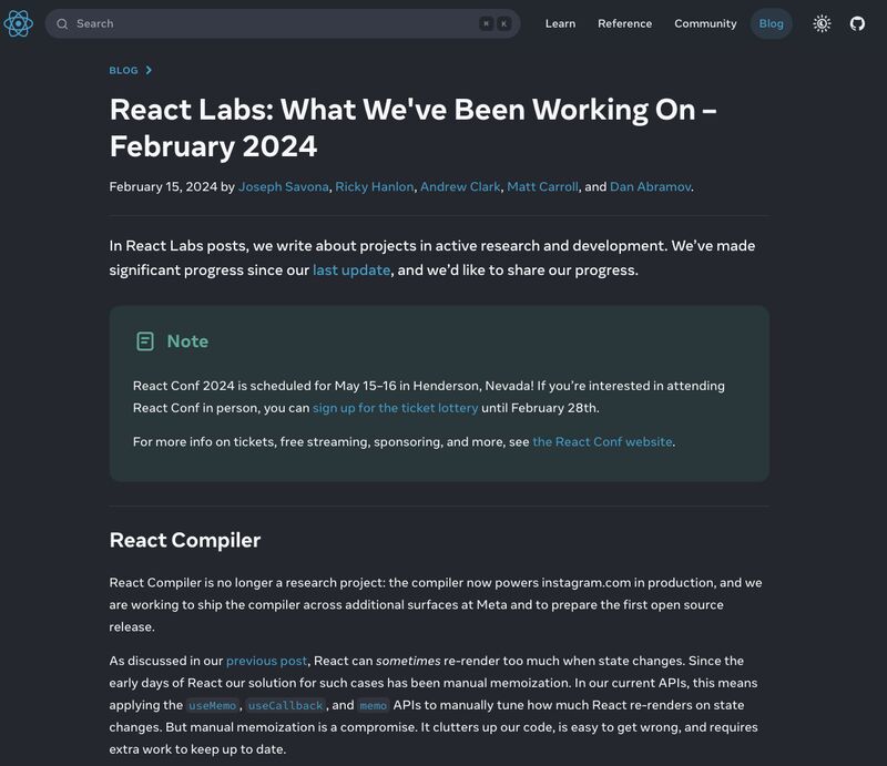 How React compiler boosts React's position | Hruthik Reddy posted on ... How React compiler boosts React's position | Hruthik Reddy posted on ...