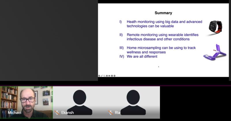 Alekhya Kotha on LinkedIn: Amazing talk from Dr. Michael Snyder on ... Alekhya Kotha on LinkedIn: Amazing talk from Dr. Michael Snyder on ...