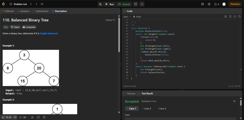 Resolved binary tree problem on LeetCode | Aditi Thakur posted on the ... Resolved binary tree problem on LeetCode | Aditi Thakur posted on the ...