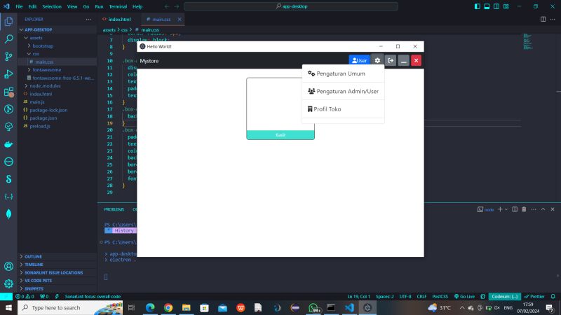 Irwan Nurdian on LinkedIn: #javascript #electronjs #sqllite #bootstrap Irwan Nurdian on LinkedIn: #javascript #electronjs #sqllite #bootstrap