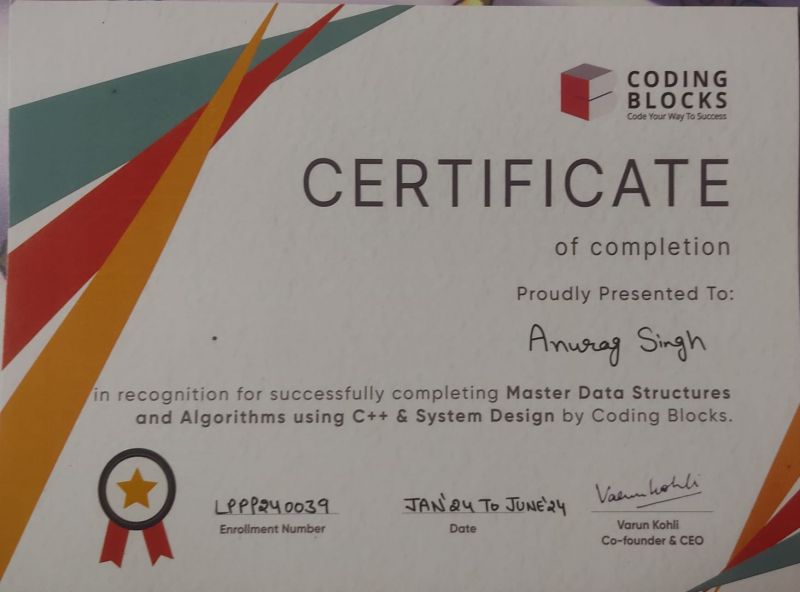 Anurag Singh on LinkedIn: #codingblocks #cpp #datastructures # ... Anurag Singh on LinkedIn: #codingblocks #cpp #datastructures # ...