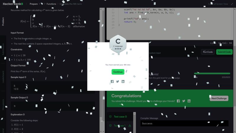 Uttam Kumar on LinkedIn: #programming #hackerrank #cprogramming # ... Uttam Kumar on LinkedIn: #programming #hackerrank #cprogramming # ...