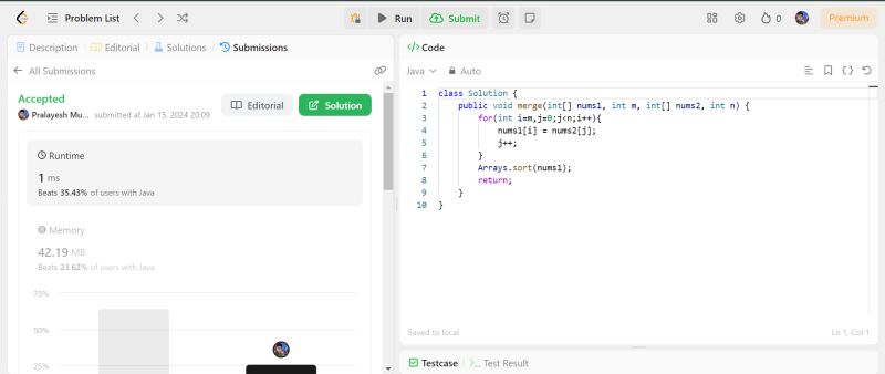 Pralayesh Mukherjee on LinkedIn: #dsa #leetcode #java Pralayesh Mukherjee on LinkedIn: #dsa #leetcode #java