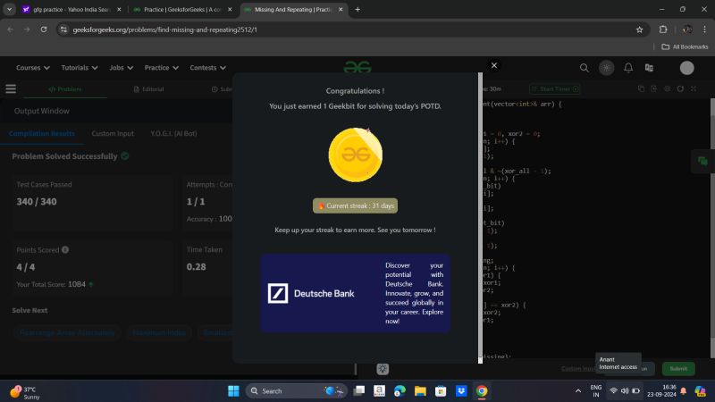 Rohit Kumar on LinkedIn: #day13 #21daychallenges #potd #geekstreak2024 ... Rohit Kumar on LinkedIn: #day13 #21daychallenges #potd #geekstreak2024 ...